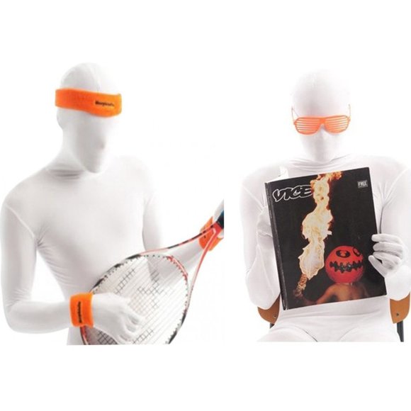 Morphsuits | Other | Morphsuits 3pc Orange Sweatband Costume Set With ...